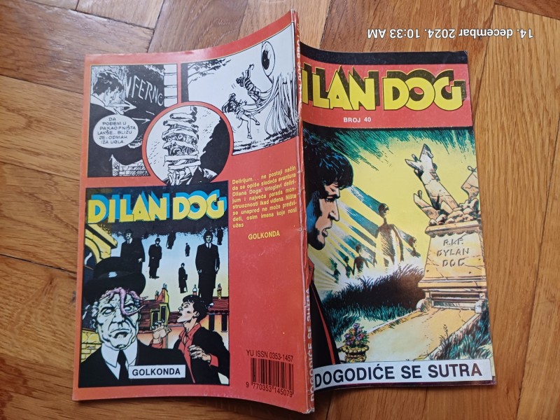 DILAN DOG DNEVNIK BROJ 40, DOGODIĆE SE SUTRA