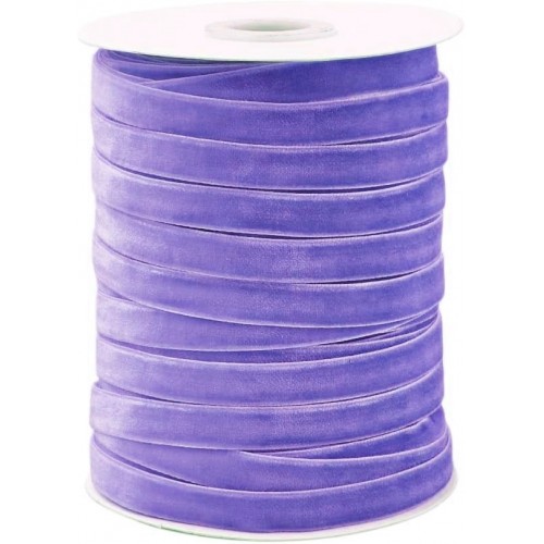 Pliš traka Lilac 10 mm