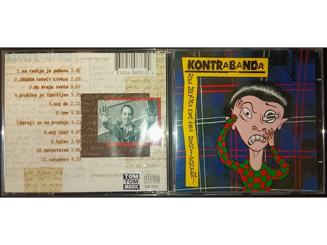 Kontrabanda-Ne mogu da se Naviknem CD (1999)