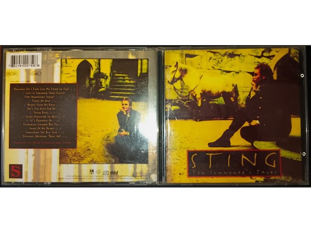 Sting-The Summoner s Tales Made in Europe CD (1993)