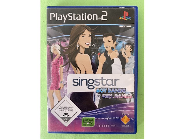 Singstar Boy Gril Bands - PS2 igrica