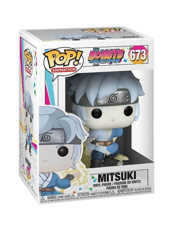 Bobble Figure Anime – Boruto Naruto Next Generations POP! – Mitsuki 9cm