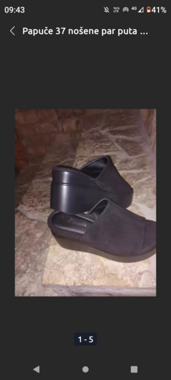 Papuče 37