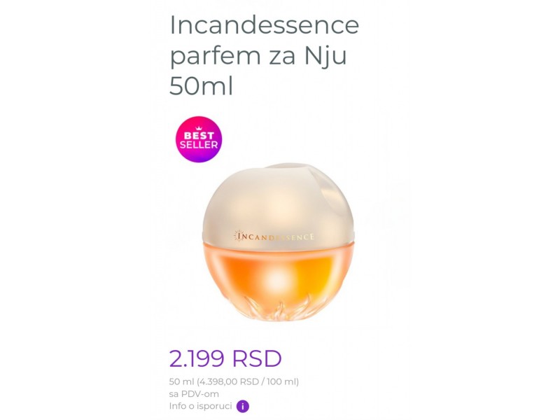 Avon Incandessence parfem ( 50ml )-novo* akcija