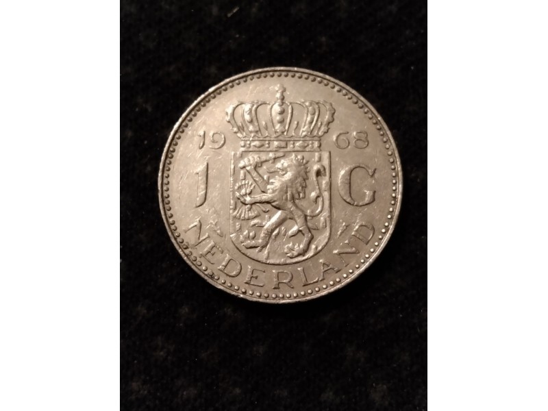 1 gulden 1968 holandija