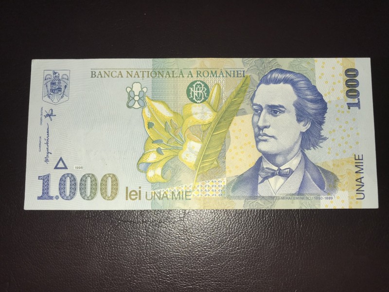 RUMUNIJA 1000 LEI.1998.