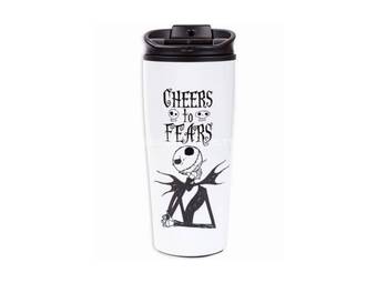 Termos šolja Nightmare Before Christmas - Cheers To Fears - Travel Mug