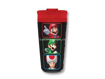 Termos šolja Super Mario - Colour Blocks - Metal Travel Mug