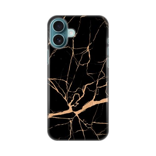 Silikonska futrola - maska print za iPhone 16 Plus 6.7 All Black