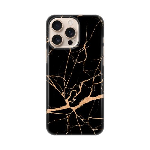 Silikonska futrola - maska print za iPhone 16 Pro Max 6.9 All Black