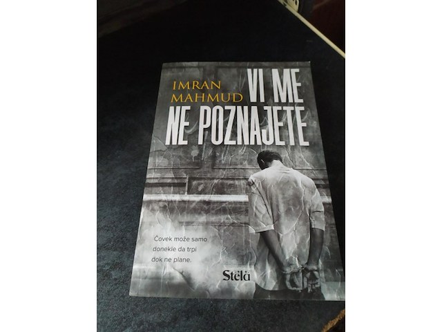 књига имран махмуд - ви ме не познајете