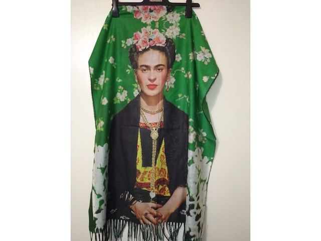 NOVO šal / marama i rukavice Frida Kalo