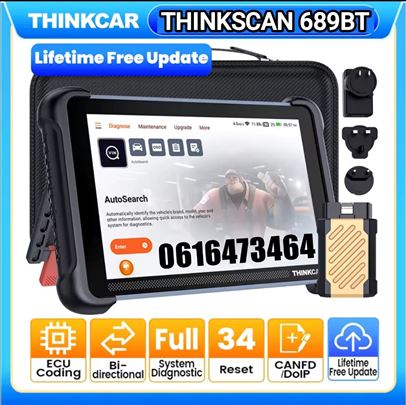 ThinkCar ThinkScan 689BT OBD2 Auto Dijagnostika