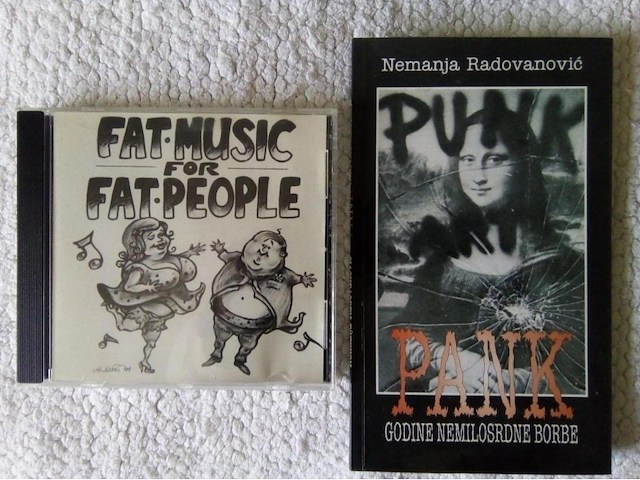 Fat Music For Fat People - V.A. + Knjiga PUNK