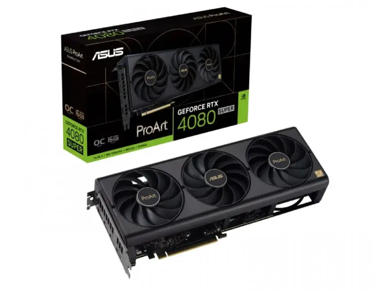 ASUS Grafička Kartica NVidia GeForce RTX 4080 SUPER 16GB 256bit Pro ART-RTX4080S-O16G