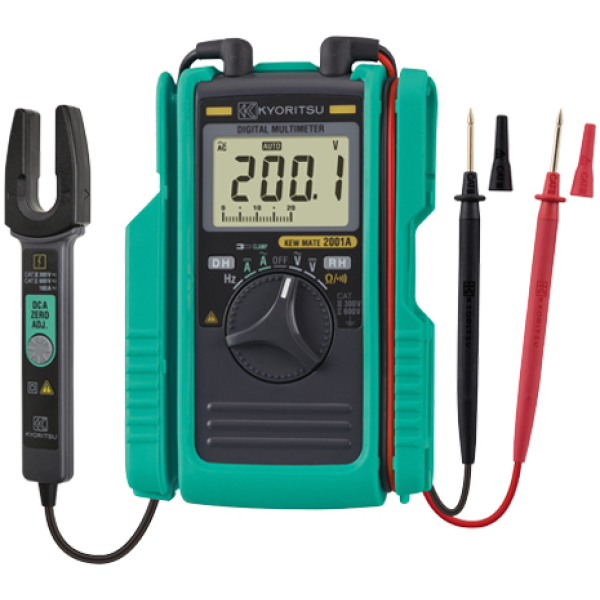 Kyoritsu Kew Mate 2001A Digital Multimeter, 600V/100A