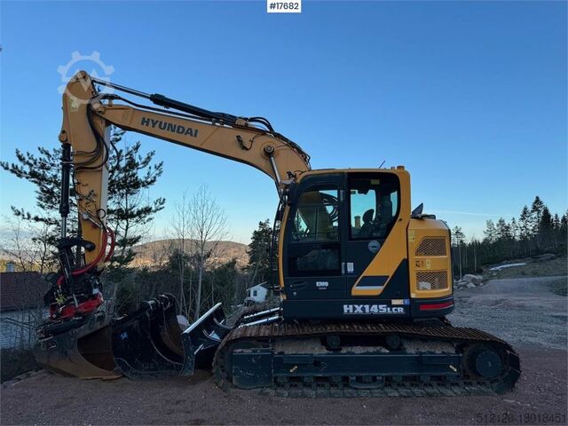 Bager za puzanje
Hyundai HX145lcr Tracked excavator w/ 3 buckets and tilt