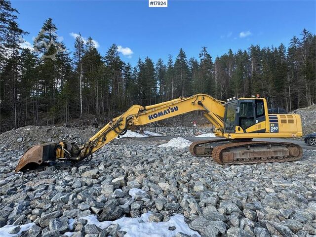 Bager za puzanje
Komatsu PC240LC-10 crawler excavator w/ sanding bucket and