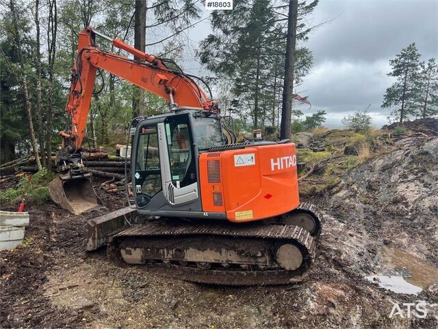 Bager za puzanje
Hitachi ZX135 us-3 excavator w/ rotor tilt, sanding bucket