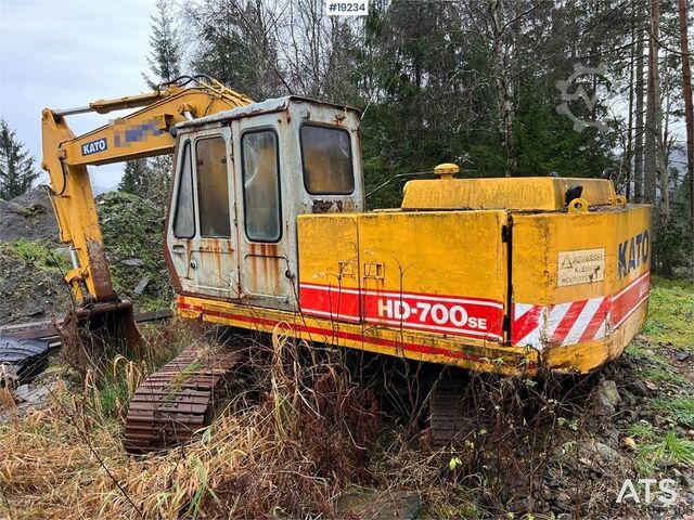 Bager za puzanje
Kato HD-700sev Excavator w/ tooth bucket Repair object