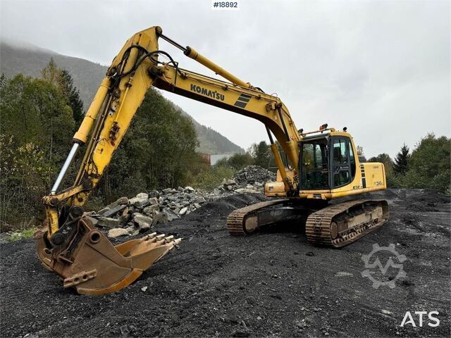 Bager za puzanje
Komatsu PC240LC-6K Crawler Excavator w/ Digging Bucket.