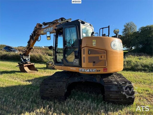 Bager za puzanje
CASE CX145C SR Tracked digger w/ Cleaning bucket and ro