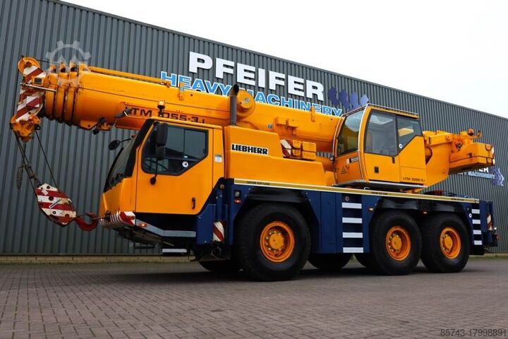 Dizalica na celom terenu
Liebherr LTM1055-3.1 Diesel, 6x6x6 Drive, 5 Sections 32.5m