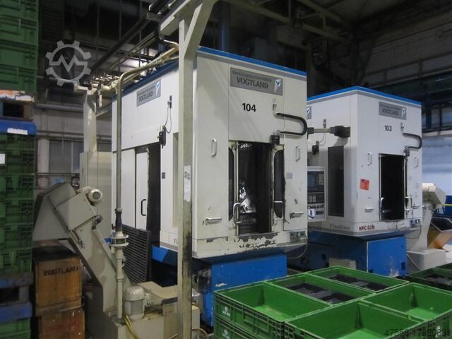 Machining Center - horizontalno
WERKZEUGMASCHINENFABRIK VOGTLAND GMBH HPC 63 T - 4 Achsen / 4 axis