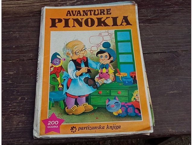 SLIKOVNICA AVANTURE PINOKIA