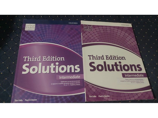 Third Edition Solutions/Engleski/Udzbenik i radna svesk