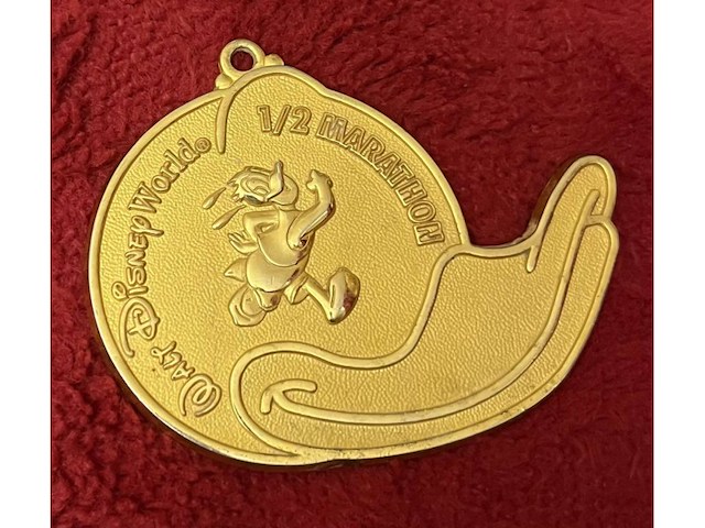 Walt Disney World 1/2 Marathon  medalja Paja Patak