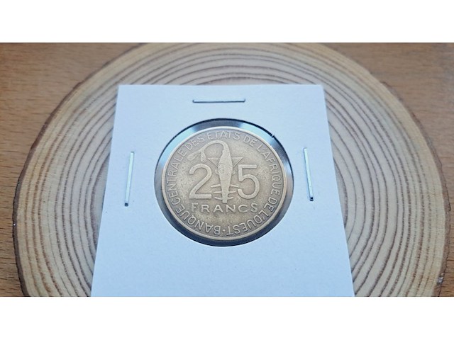 ZAPADNA AFRIKA 25 FRANCS 2011 GODINA FAO JUBILARAC