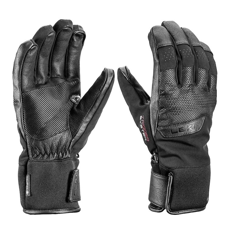 LEKI Rukavice za skijanje Performance 3D GTX, Crne