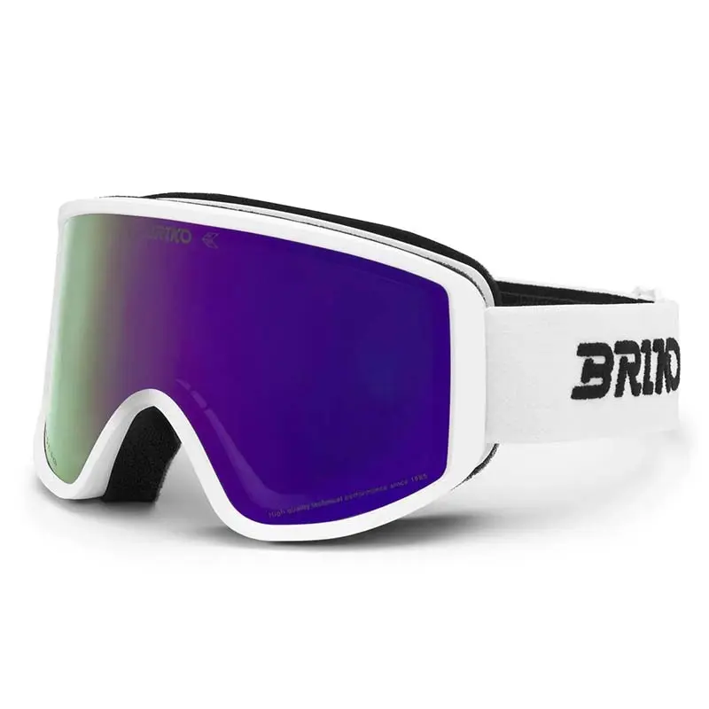 BRIKO Unisex Ski naočare Pulse, Bele