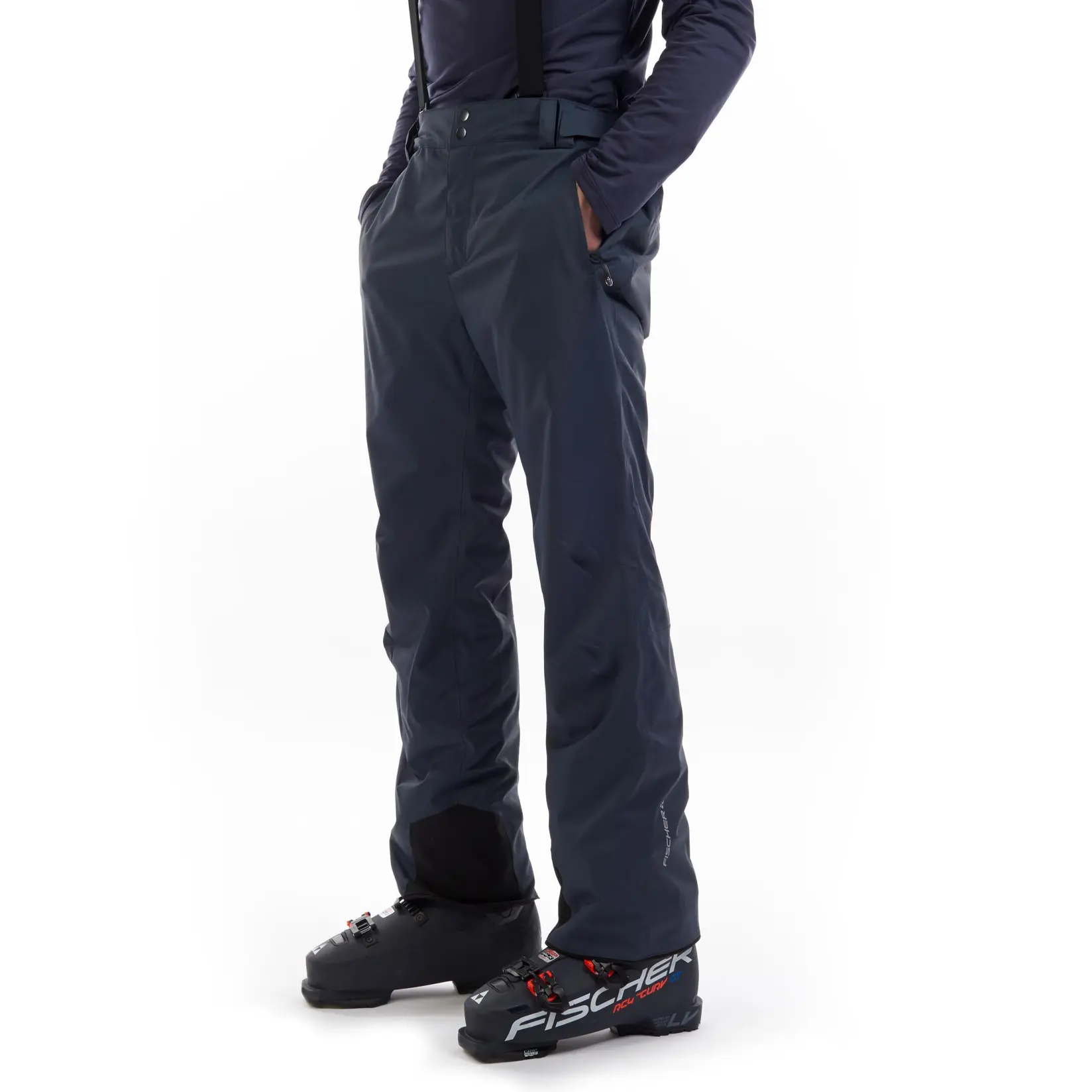 FISCHER Muške ski pantalone VANCOUVER Blue Night, Teget