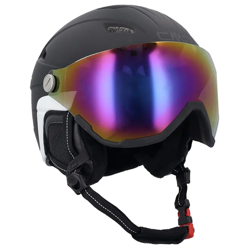 CMP Unisex Ski kaciga sa vizirom WA-2, Crna