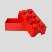 LEGO® Kutija za užinu ili odlaganje Crvena