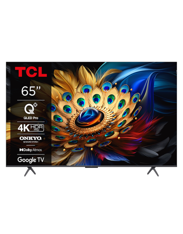 TCL 65C655 QLED 65" 4K HDR PRO Google TV crna