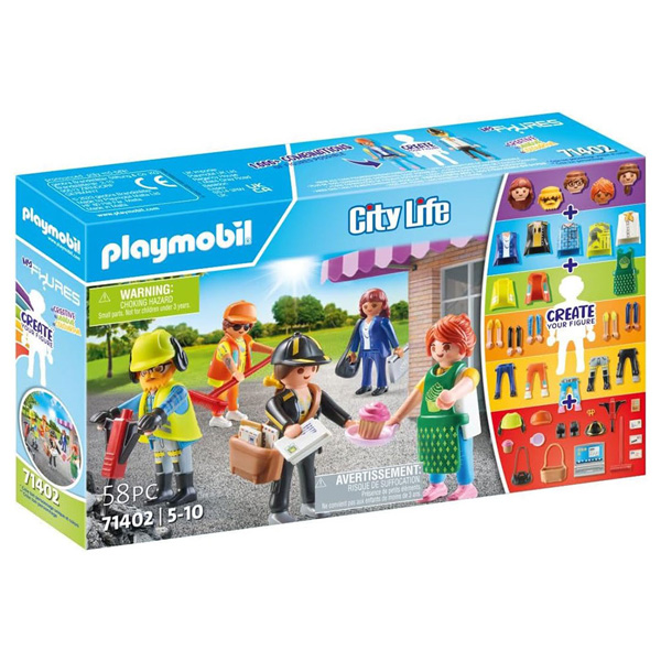 Playmobil My figures City life Život u gradu 71402 – 1040621