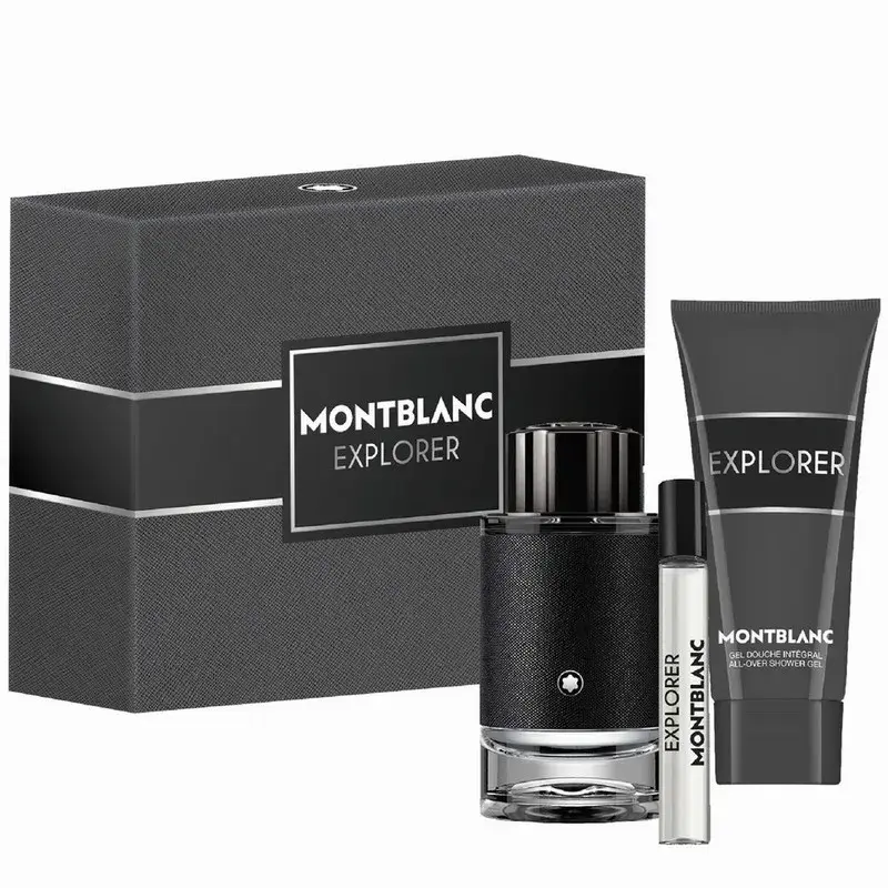 MONT BLANC Muški parfemski set Explorer EDP 100ml + 7.5ml + gel za tuširanje 100ml