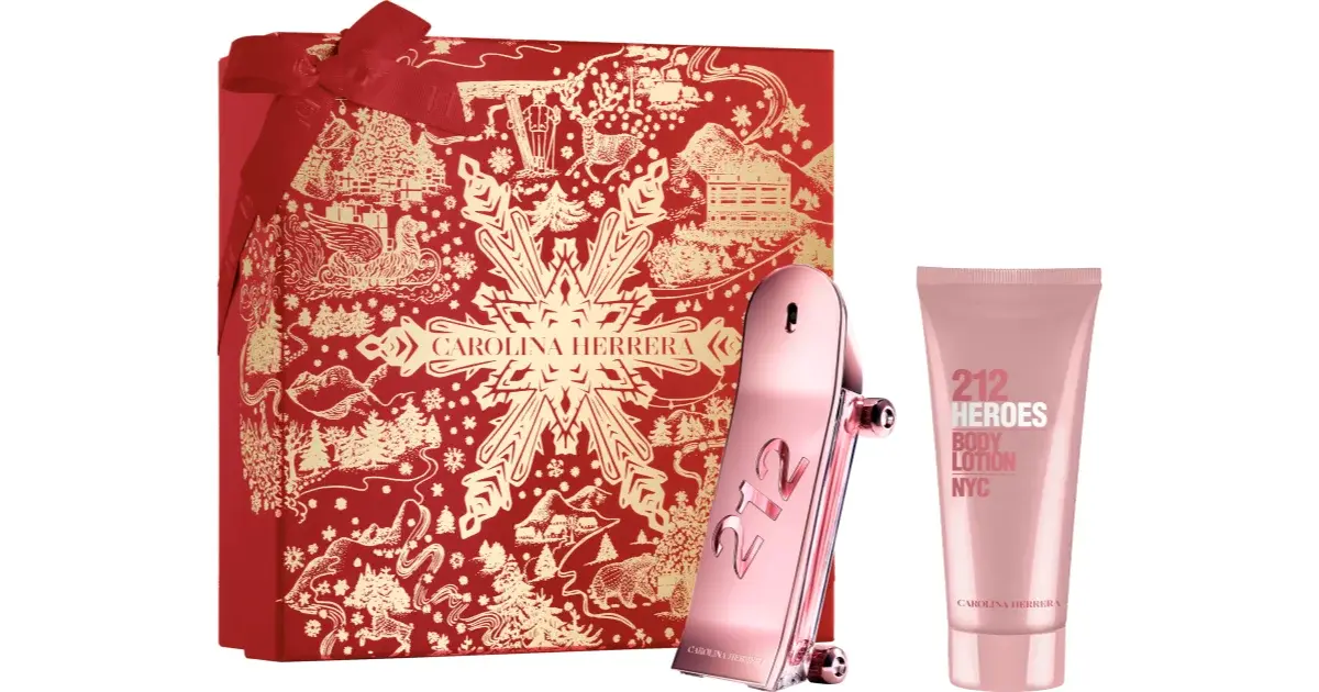 CH Ženski parfemski set 212 Heroes EDP 80ml + bodi losion 100ml