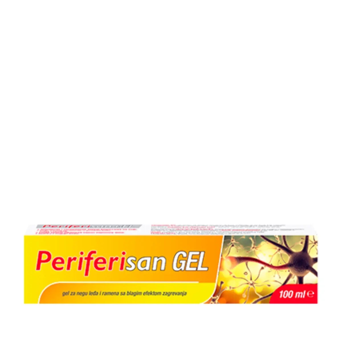 NATUR PRODUKT PHARMA Periferisan gel za negu leđa i ramena sa efektom zagrevanja, 100ml