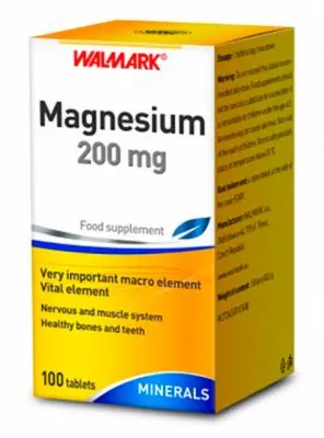 WALMARK Magnezijum, 200mg, 100 tableta