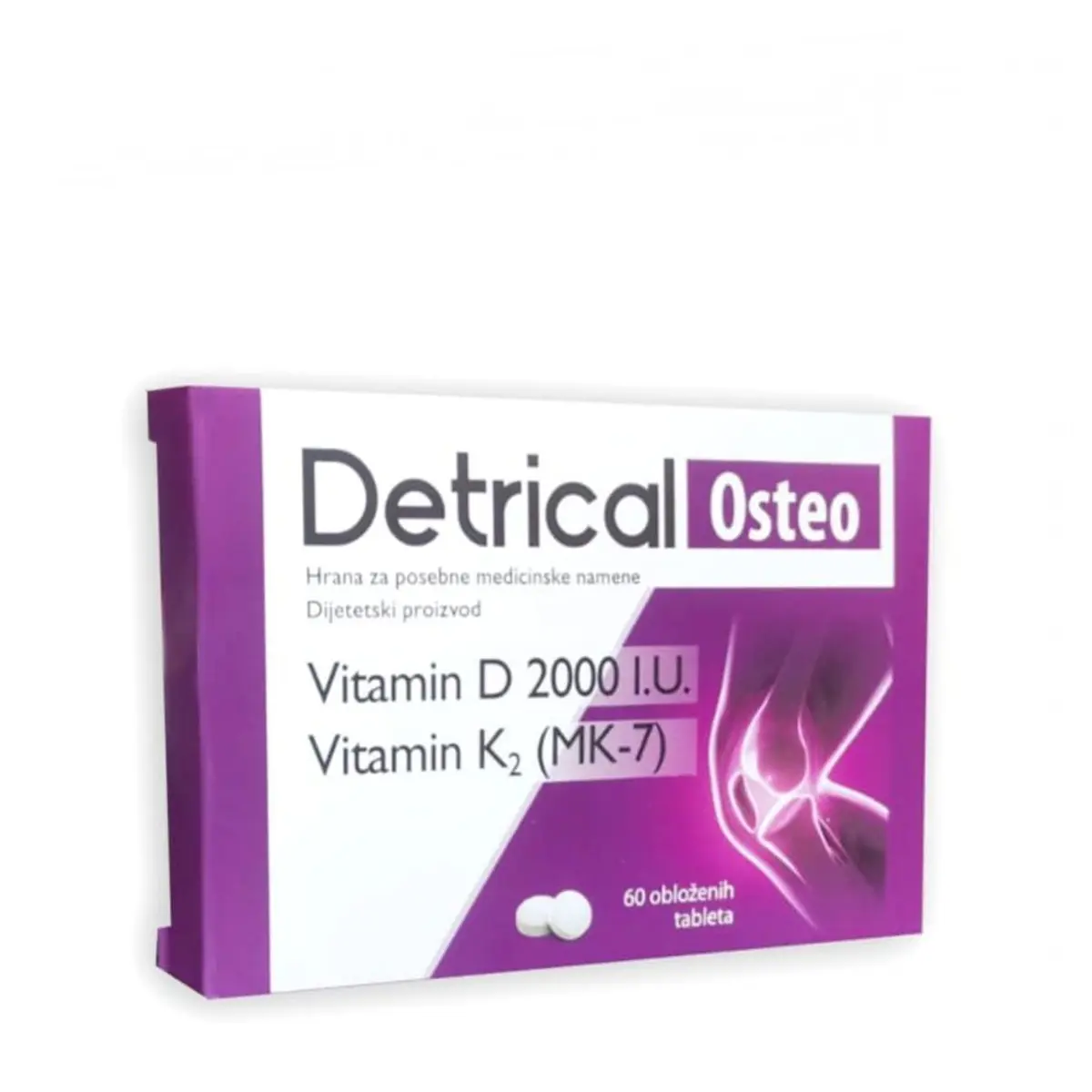 NATUR PRODUKT PHARMA Detrical osteo K2D3 Dijetetski suplement, 60 tableta