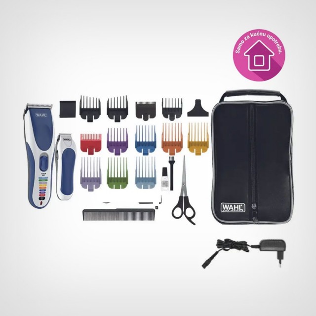 WAHL HOME SET MAŠINICA ZA KOSU I BRADU CORDLESS COMBO COLOR PRO