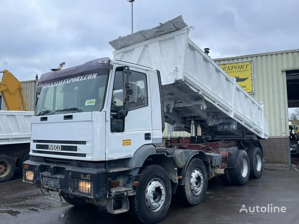 IVECO Eurotrakker 340 E37 EuroTrakker Kipper 8x4 Full Spring Big Axle kiper