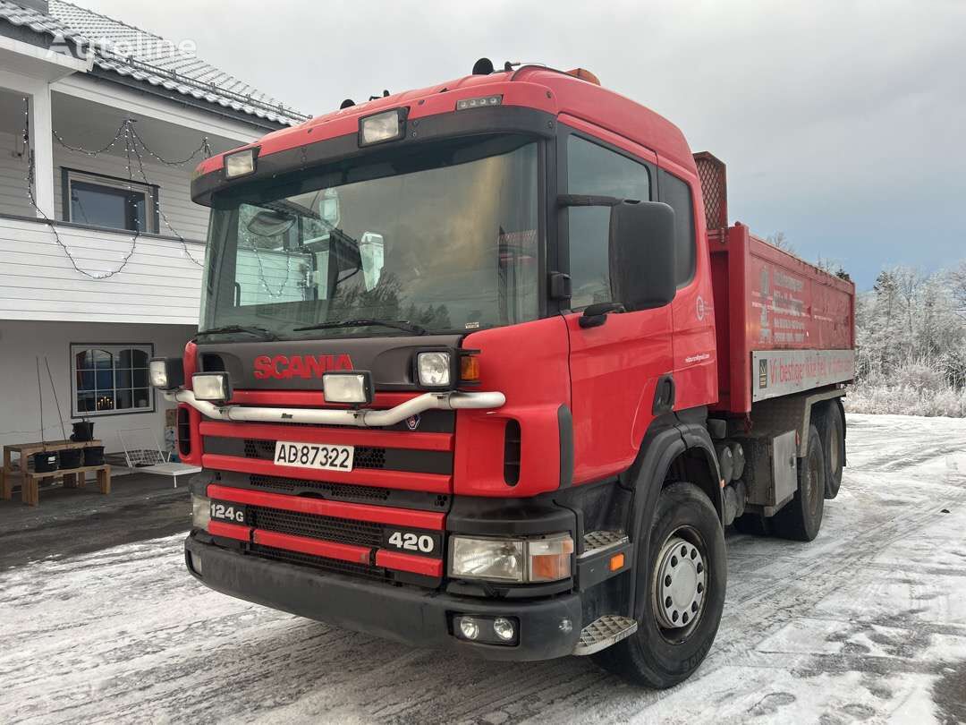 Prodaje se Scania 124G 420 kiper na aukciji