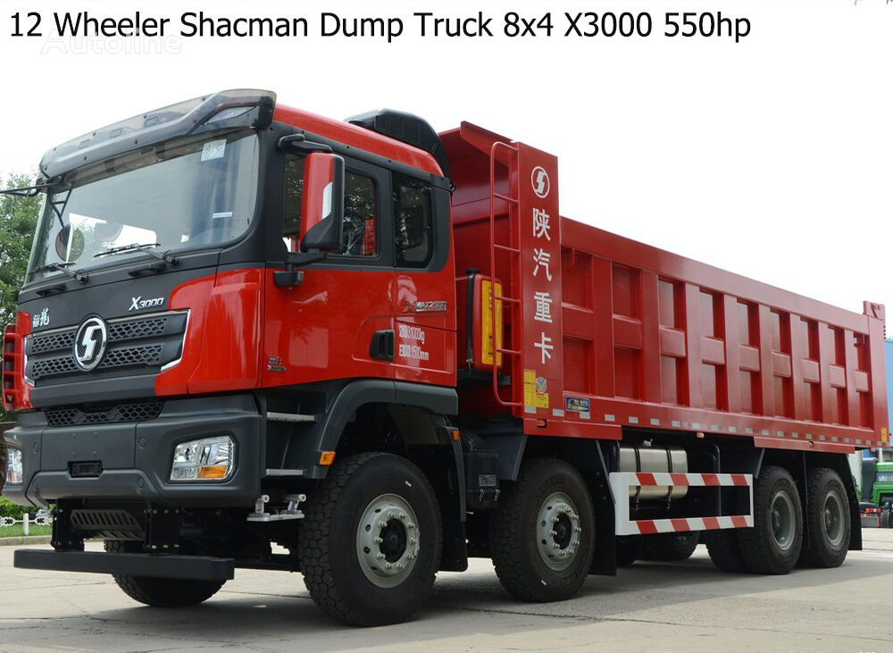 Shacman 12 Wheeler Shacman Dump Truck 8x4 X3000 Price kiper