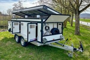 Novi Blyss Sondermodell! Dog4GO BW6GO Hundeanhänger dog trailer