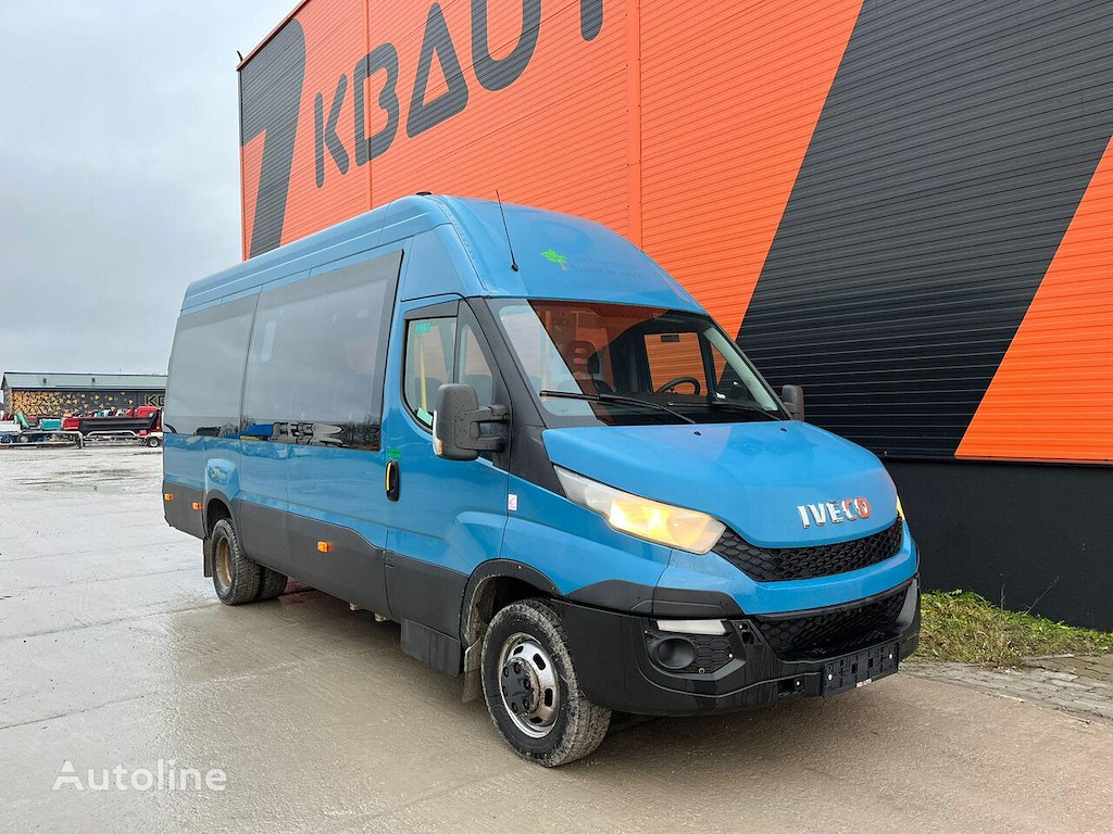 IVECO Daily 50C17 EURO 6 / 18 SEATS + 8 STANDING / AC / AUXILIARY HEAT prigradski autobus